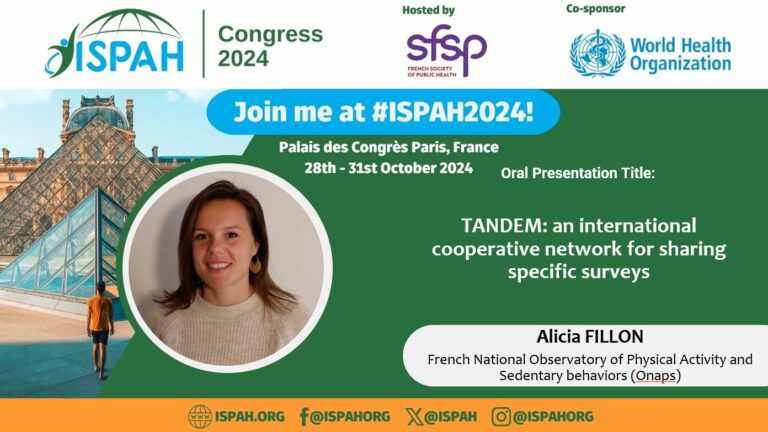 GPAQ (Global Physical Activity Questionnaire – Cleland et al. 2014) - Onaps